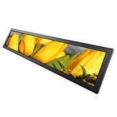 28inch 1920x360 Strip Bar Lcd Monitor HDMI USB Support Autoplay